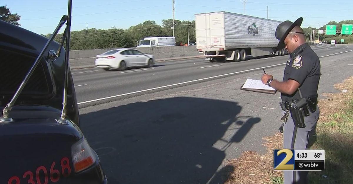 Officers cracking down on distracted truck drivers during week-long ...