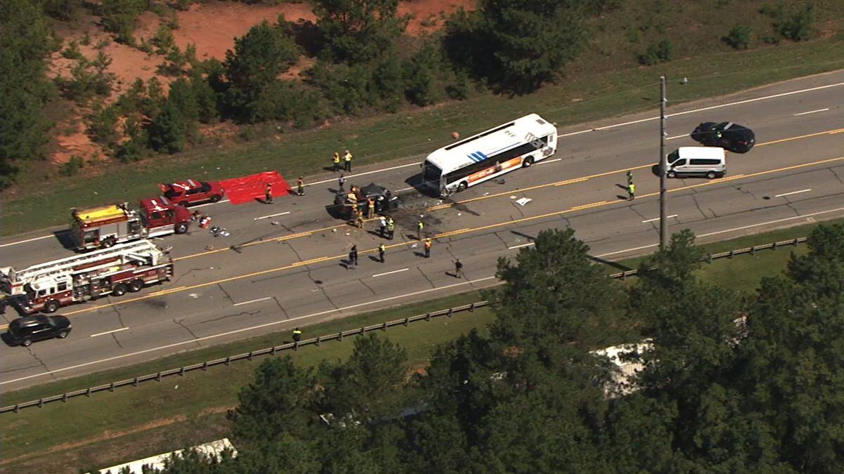 Pickup driver killed after colliding with MARTA bus in Palmetto